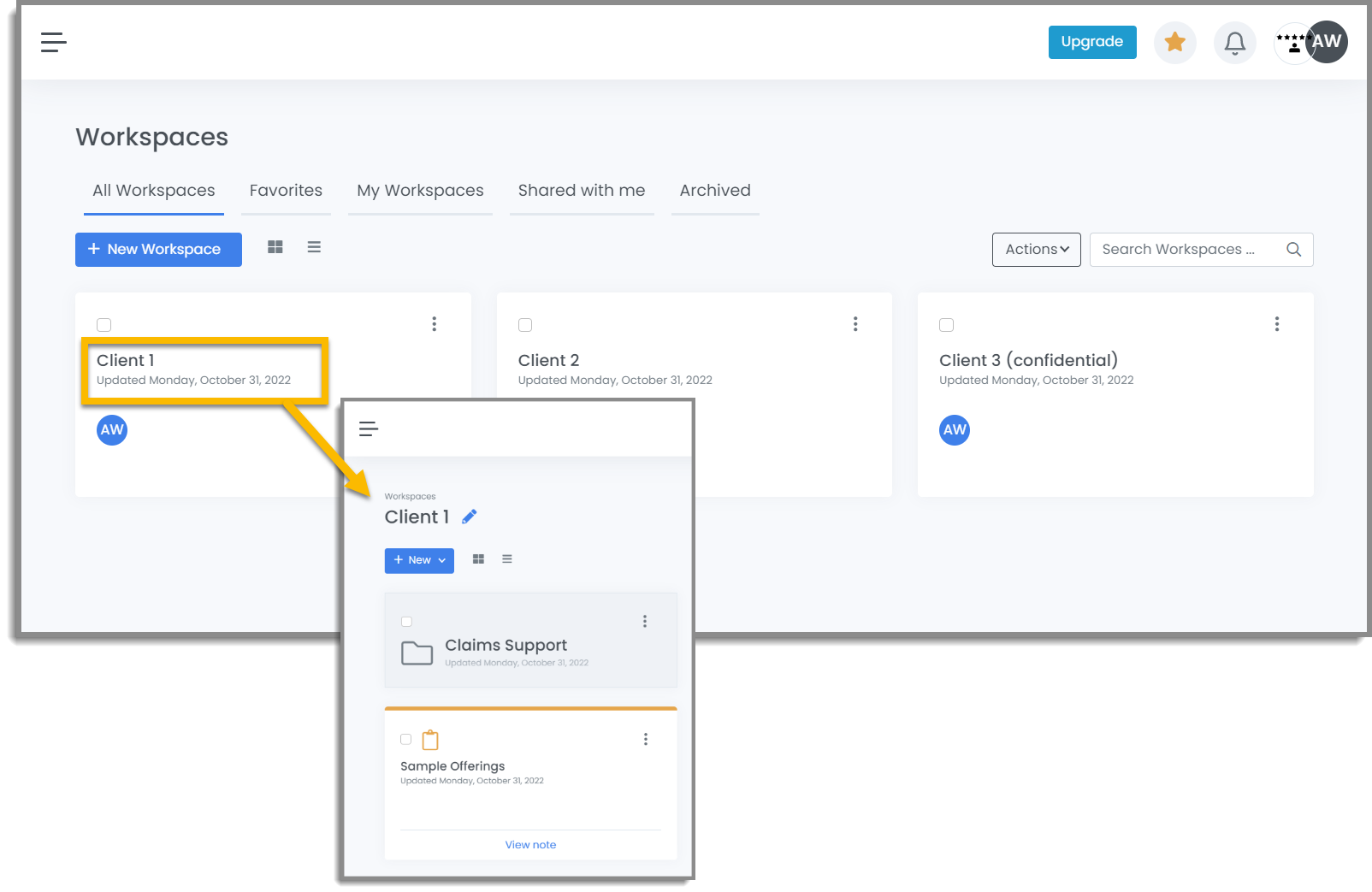 Workspaces Use Cases – TraceGains Gather® Help Center