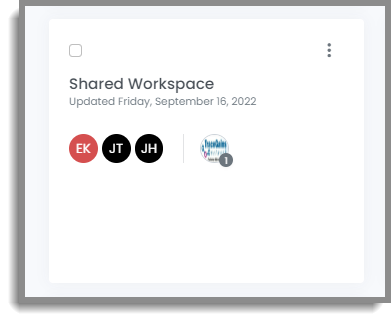 Sharing Workspaces – TraceGains Gather® Help Center
