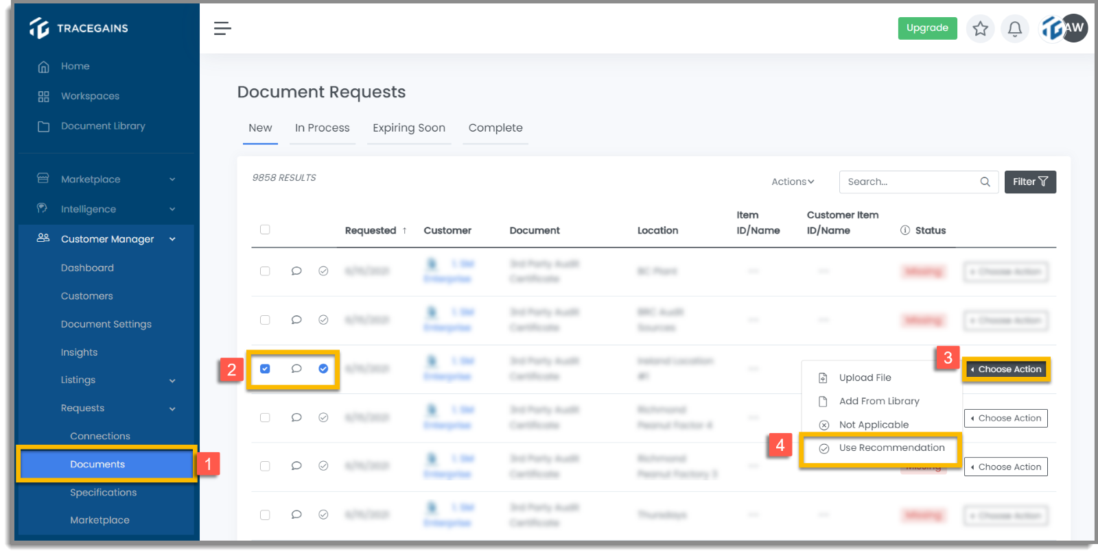 Automating Document Request Fulfillment – TraceGains Gather® Help Center