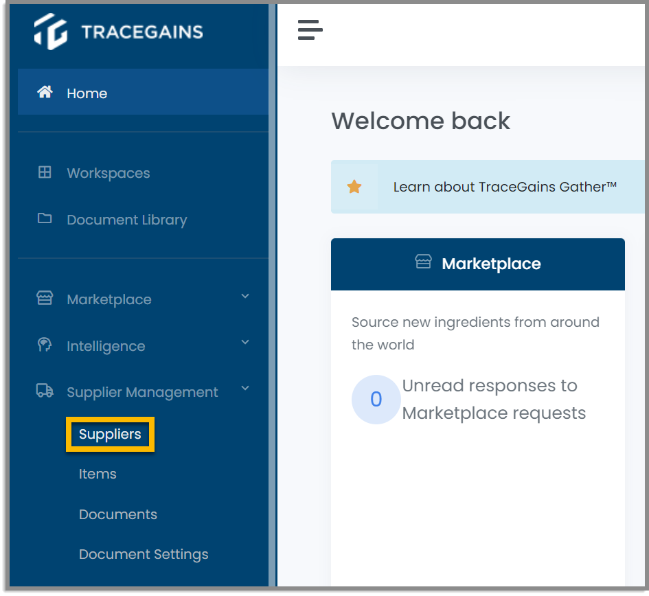 What is Supplier Management Pro? – TraceGains Gather® Help Center