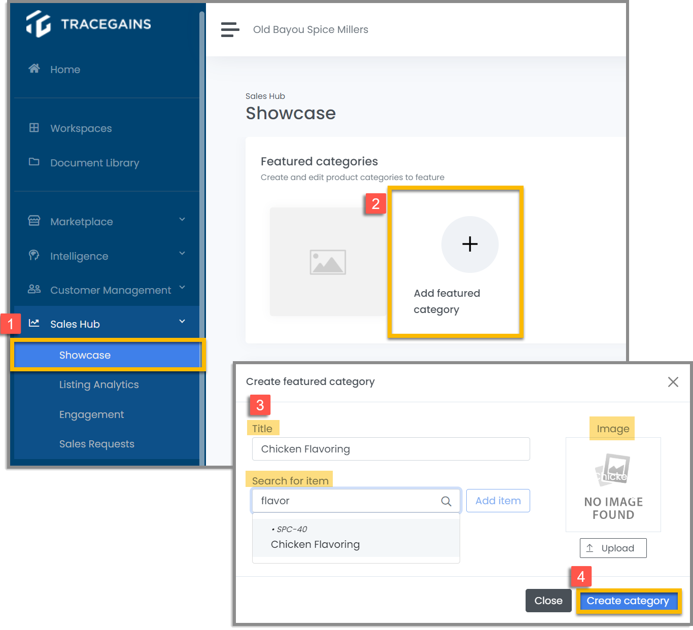 Create Featured Categories For Your Items Tracegains Gather® Help Center