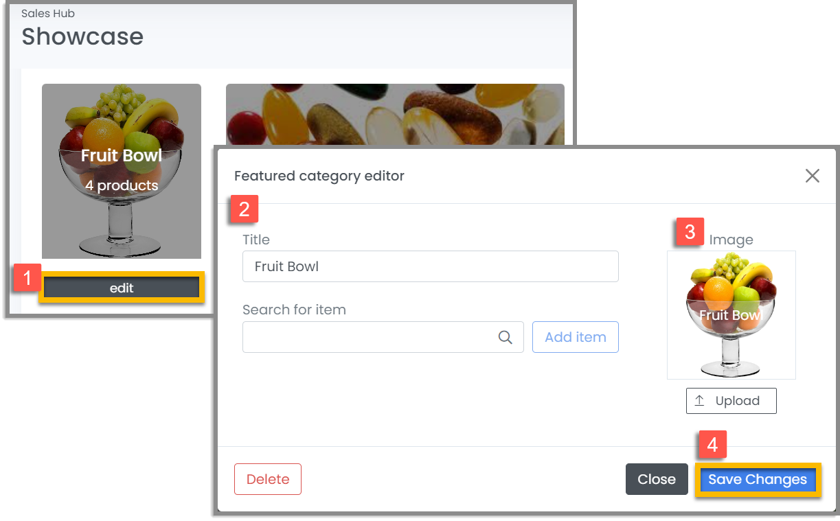 Create Featured Categories for your Items – TraceGains Gather® Help Center