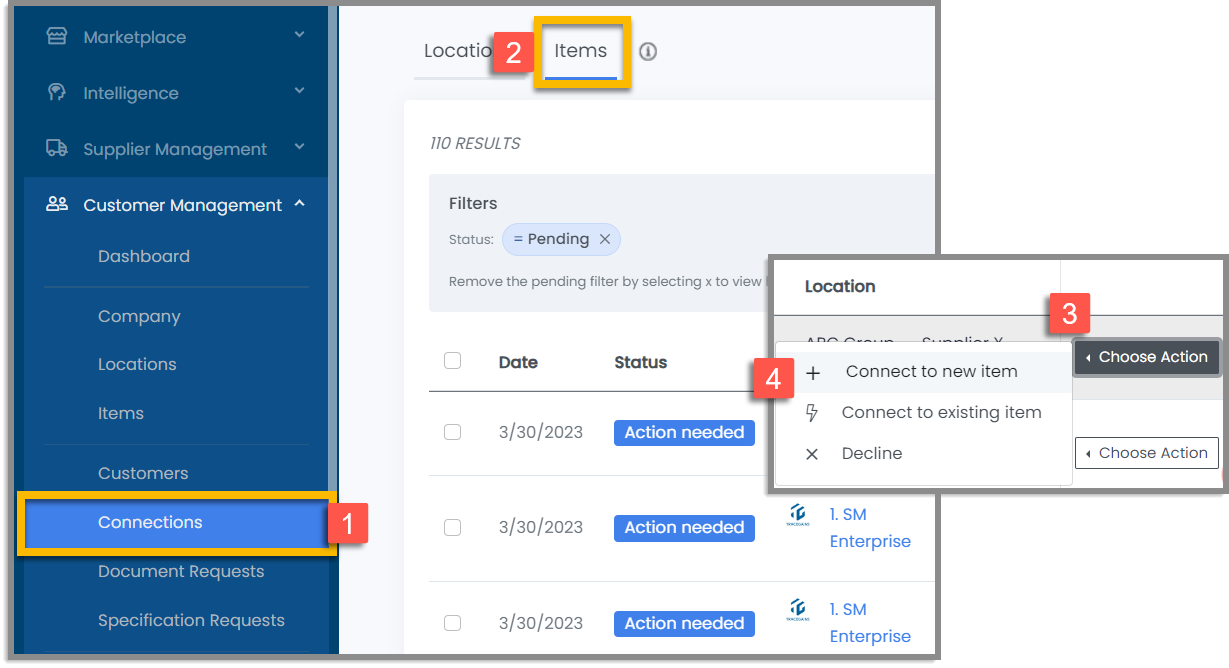 Adding Locations & Items – TraceGains Gather® Help Center
