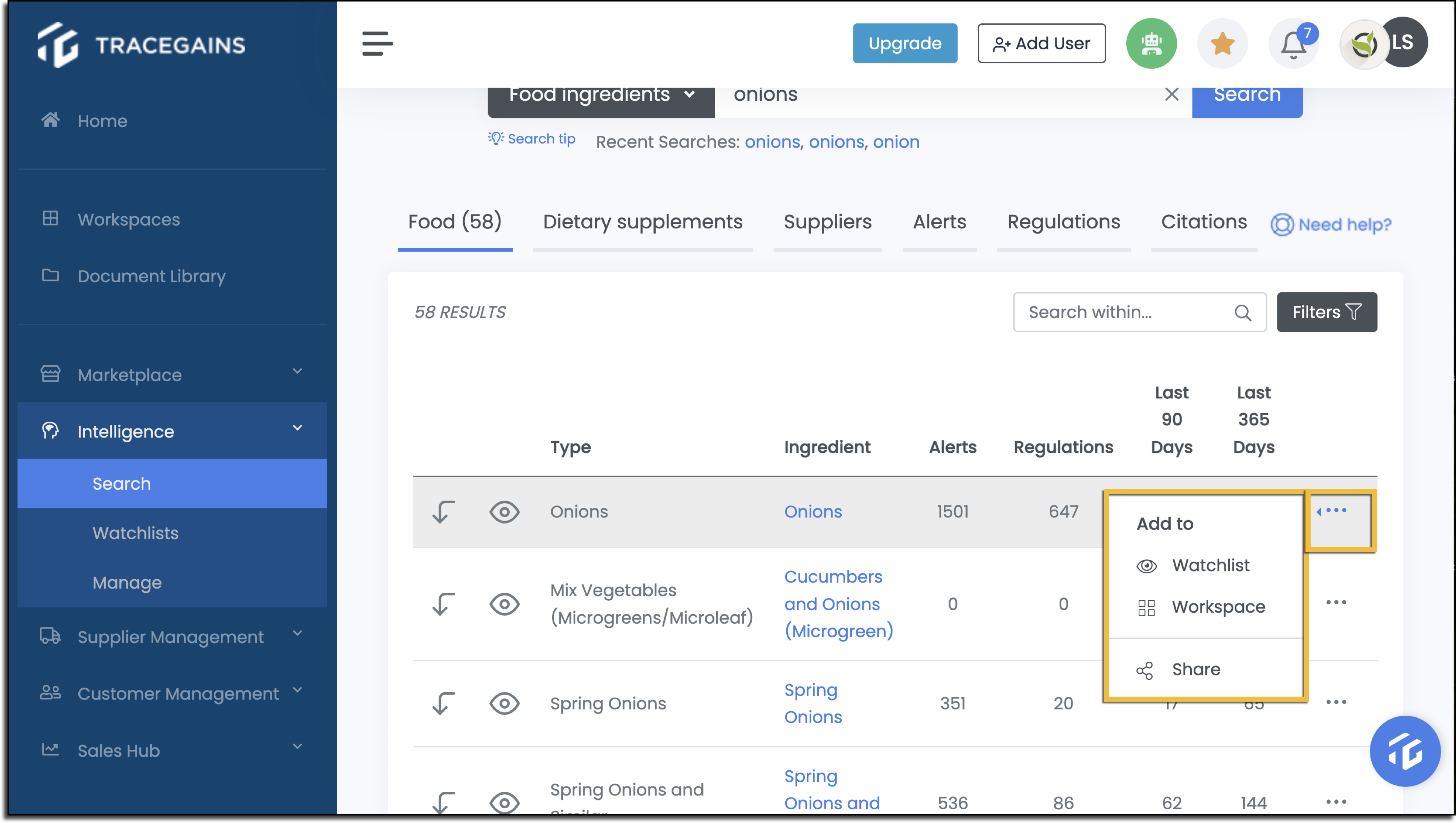 New Suppliers & Ingredients in Horizon Scanning Global – TraceGains ...