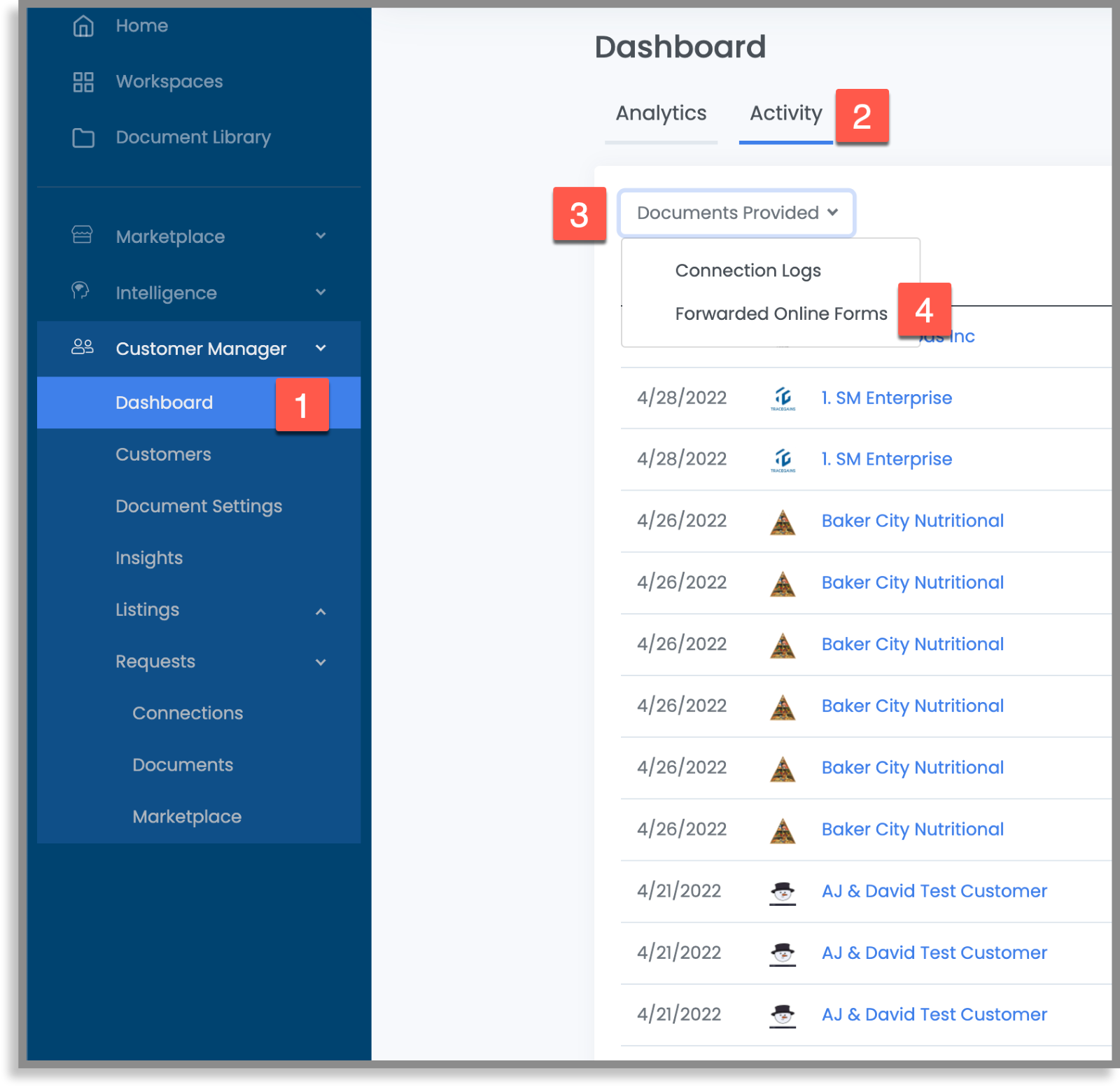 Online Forms – TraceGains Gather® Help Center