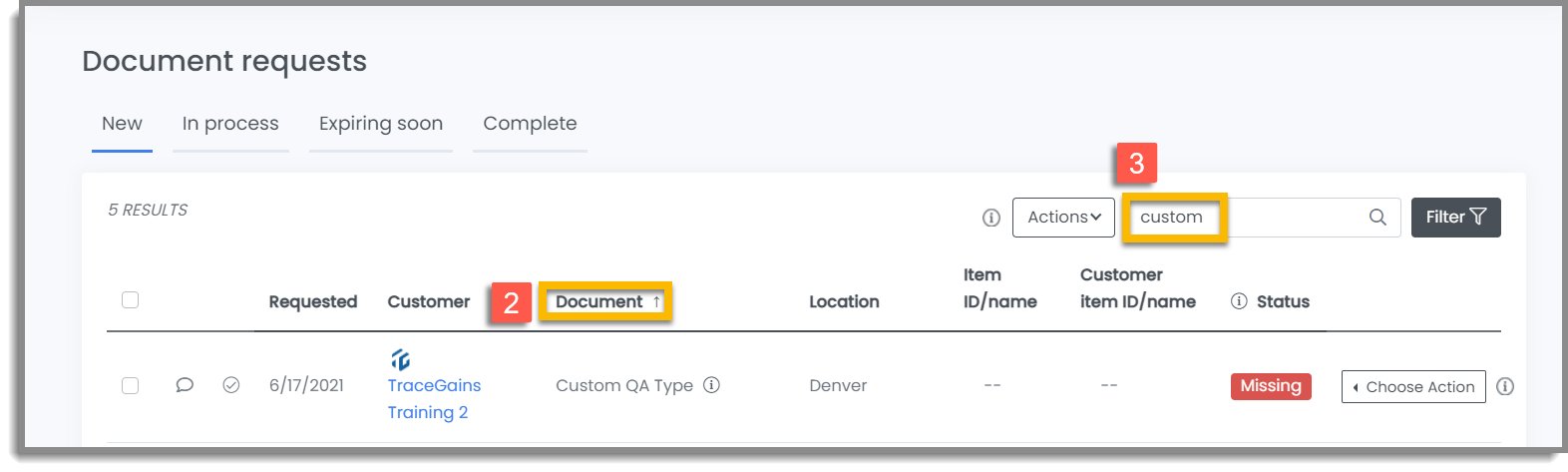 Document Requests – Gather Help Center