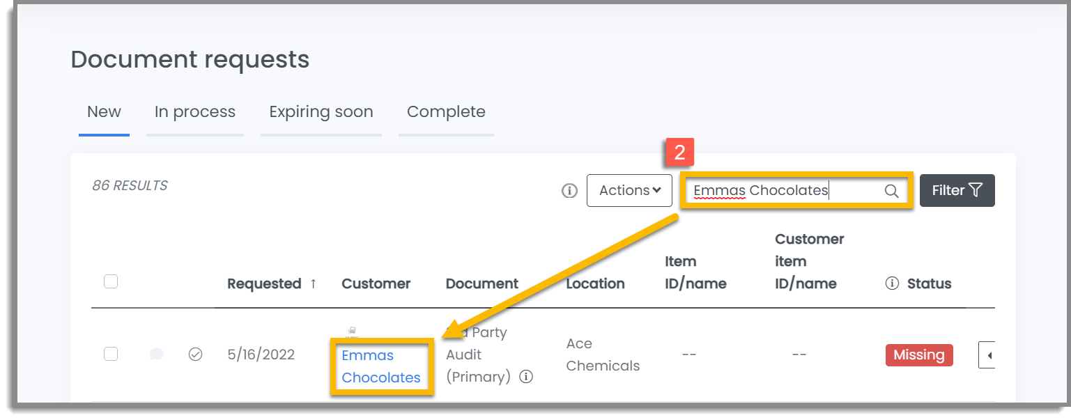 Document Requests – Gather Help Center